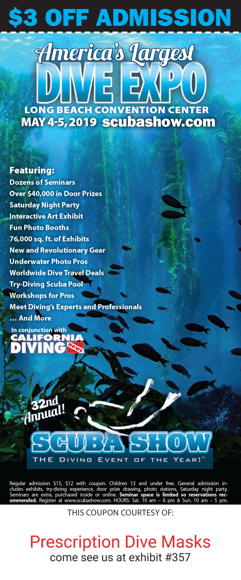 Visit Us at 32nd Annual Scuba Show – Dive Mask Demos & More ...